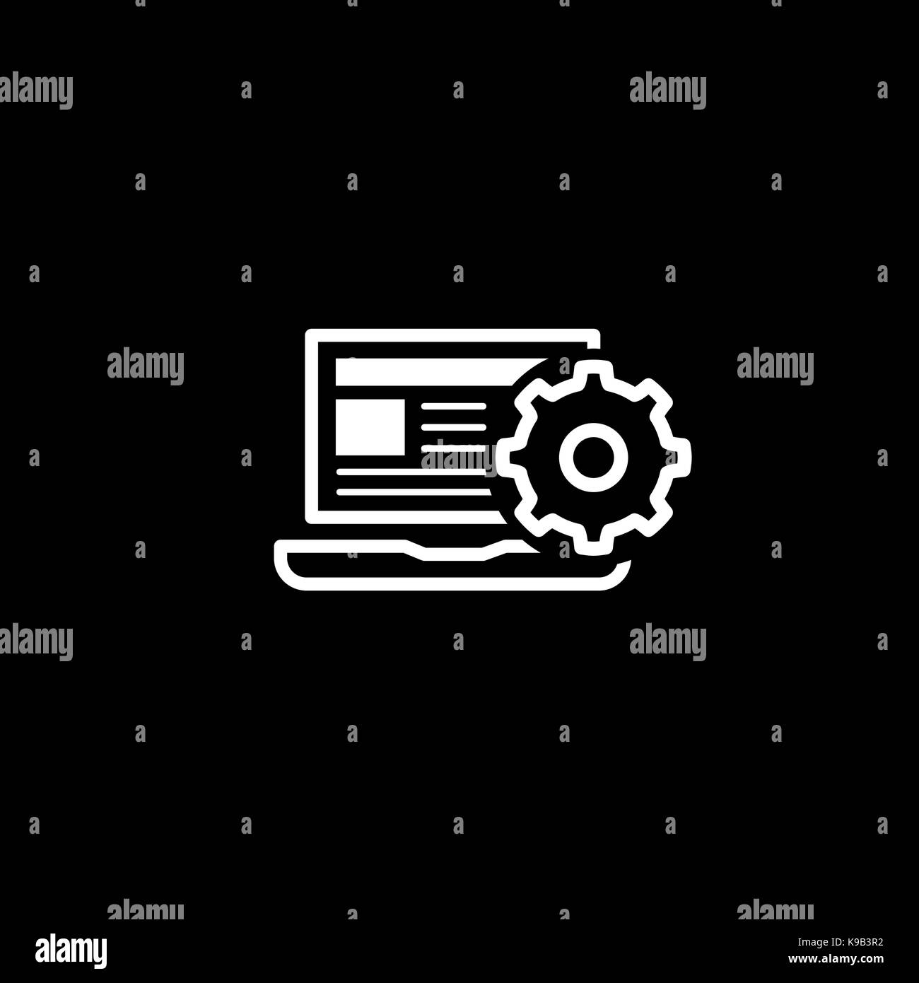 Product Integration Icon. Flat Design. Business Concept. Isolated ...