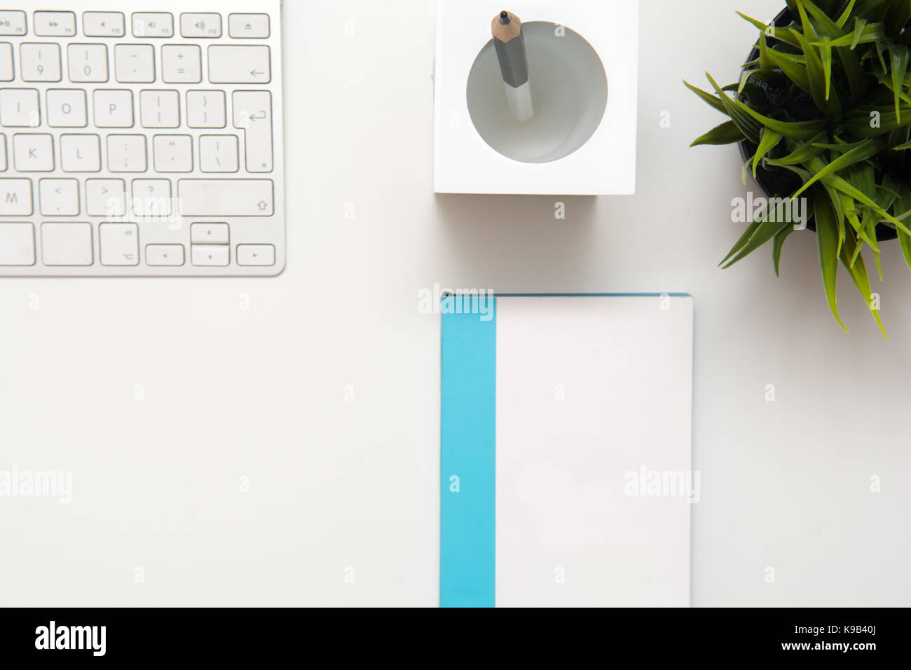 Modern workspace desk for creative thinking and design Stock Photo - Alamy