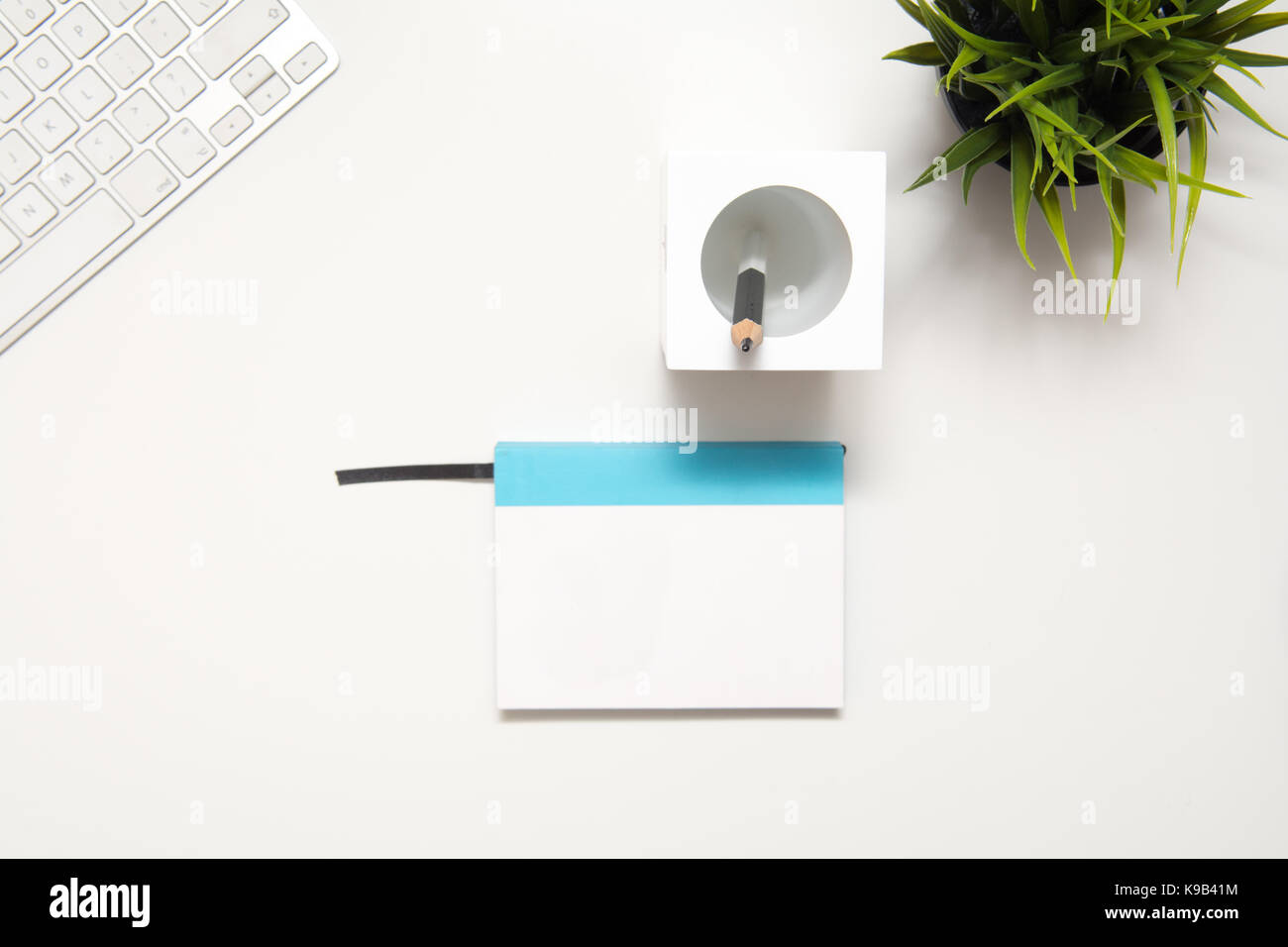Modern workspace desk for creative thinking and design Stock Photo - Alamy