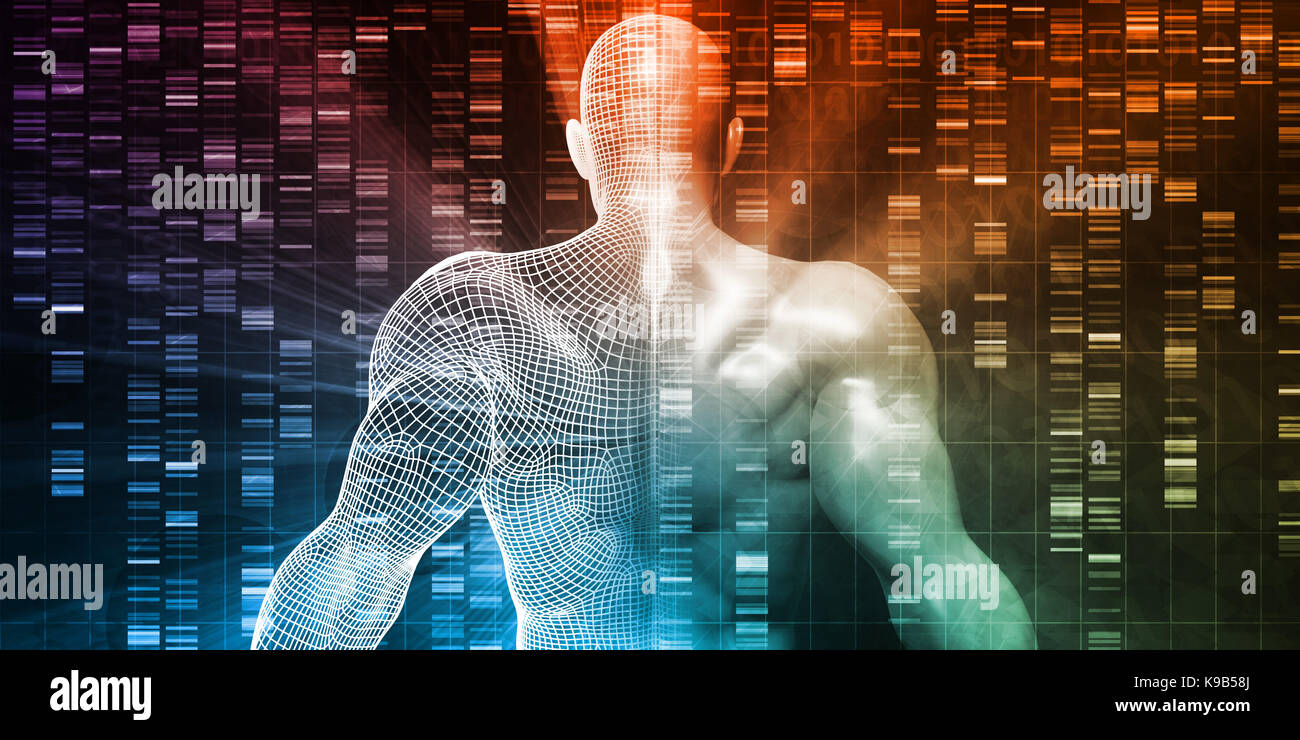 Future of Science Industry with Advanced Discovery Art Stock Photo - Alamy
