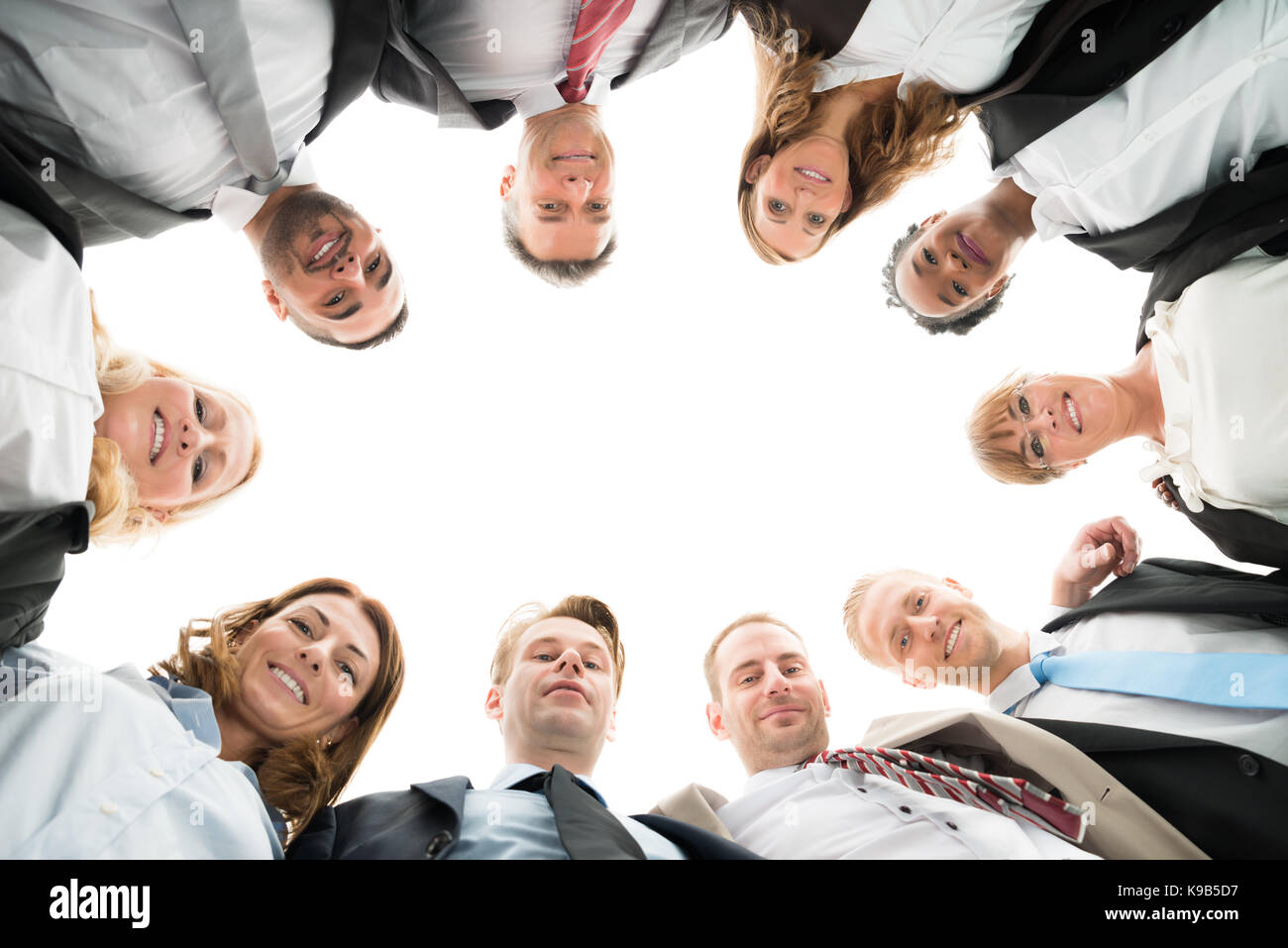Team huddle hi-res stock photography and images - Alamy