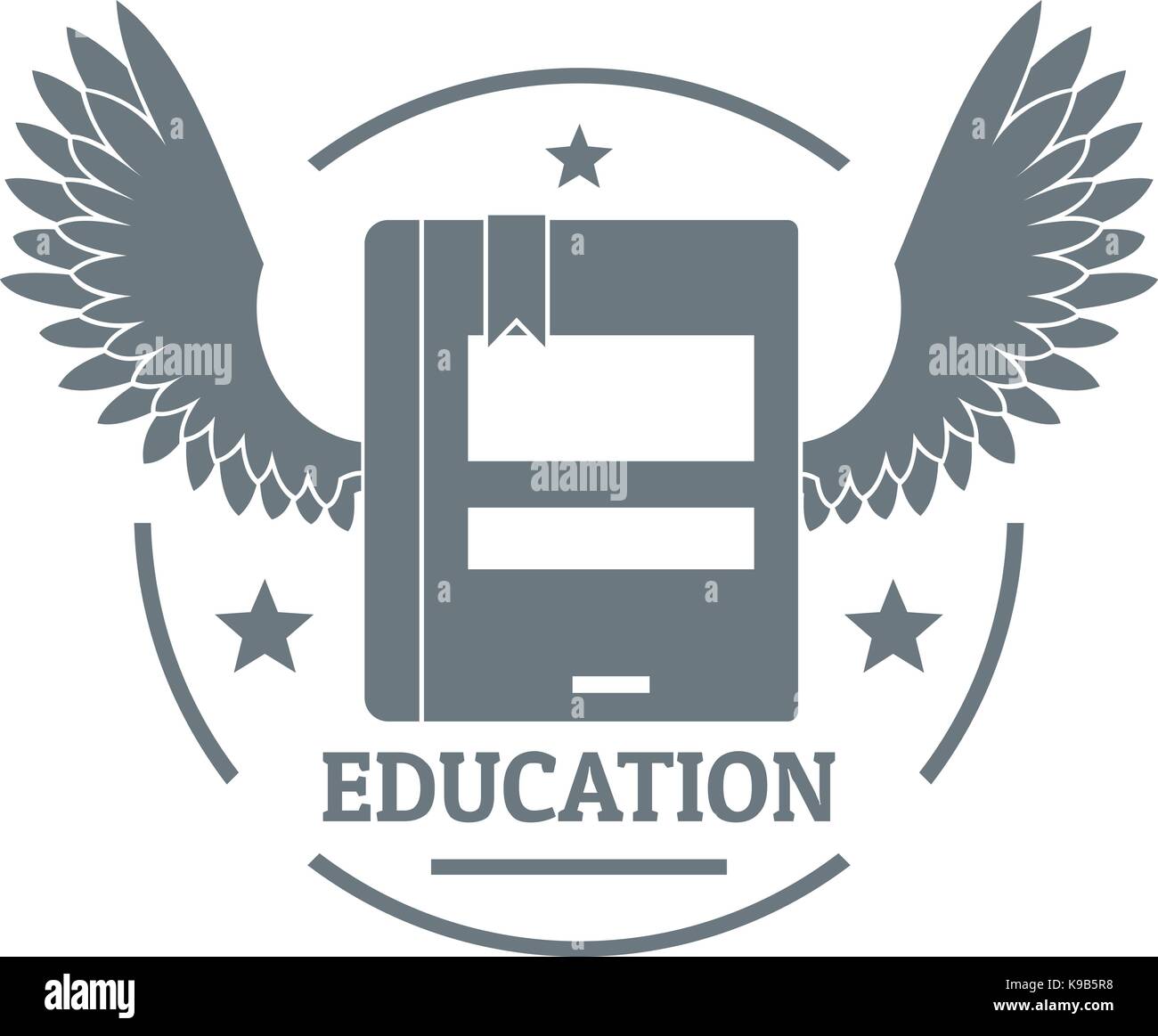 Best education logo, simple gray style Stock Vector Image & Art - Alamy