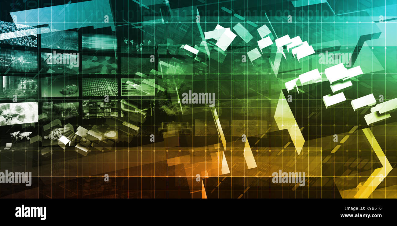 Technology Science of the Future in Business Stock Photo - Alamy