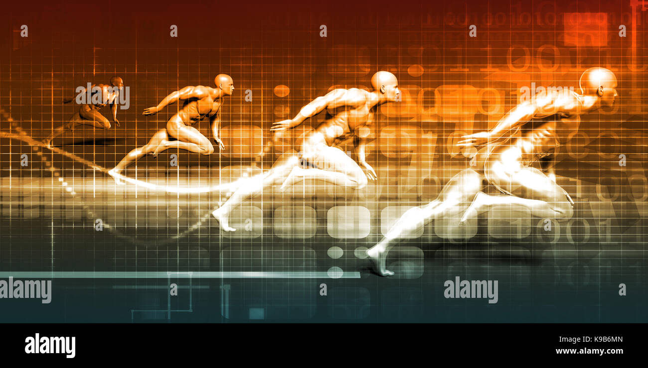 Excellence Performance in a Competitive Business Environment Stock ...