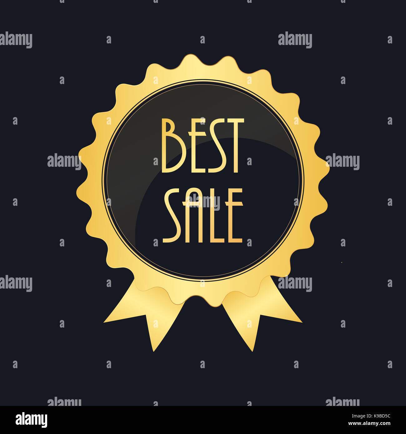 special business badge, advertisement label Stock Photo - Alamy