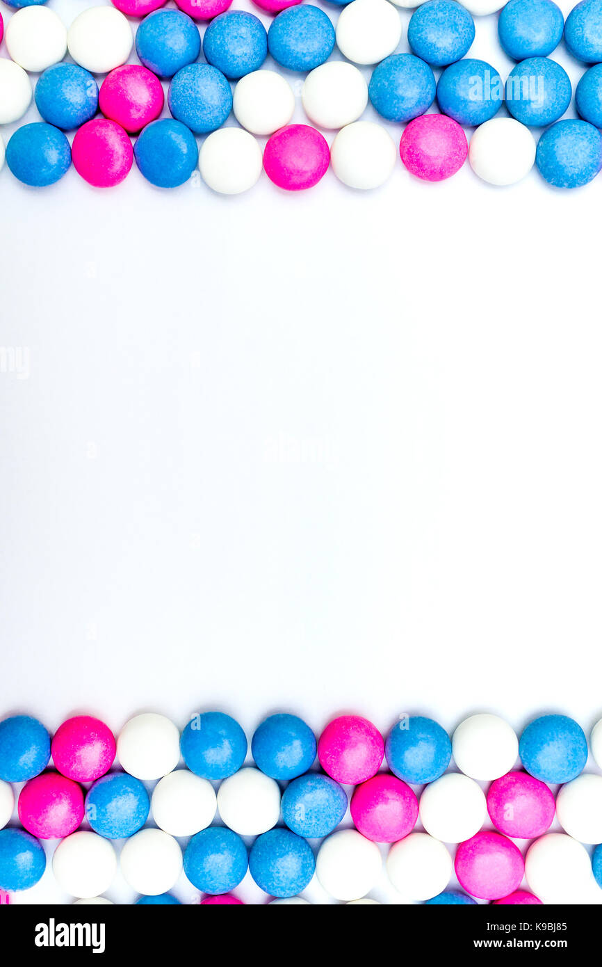 Colored chocolate coated candy Stock Photo - Alamy