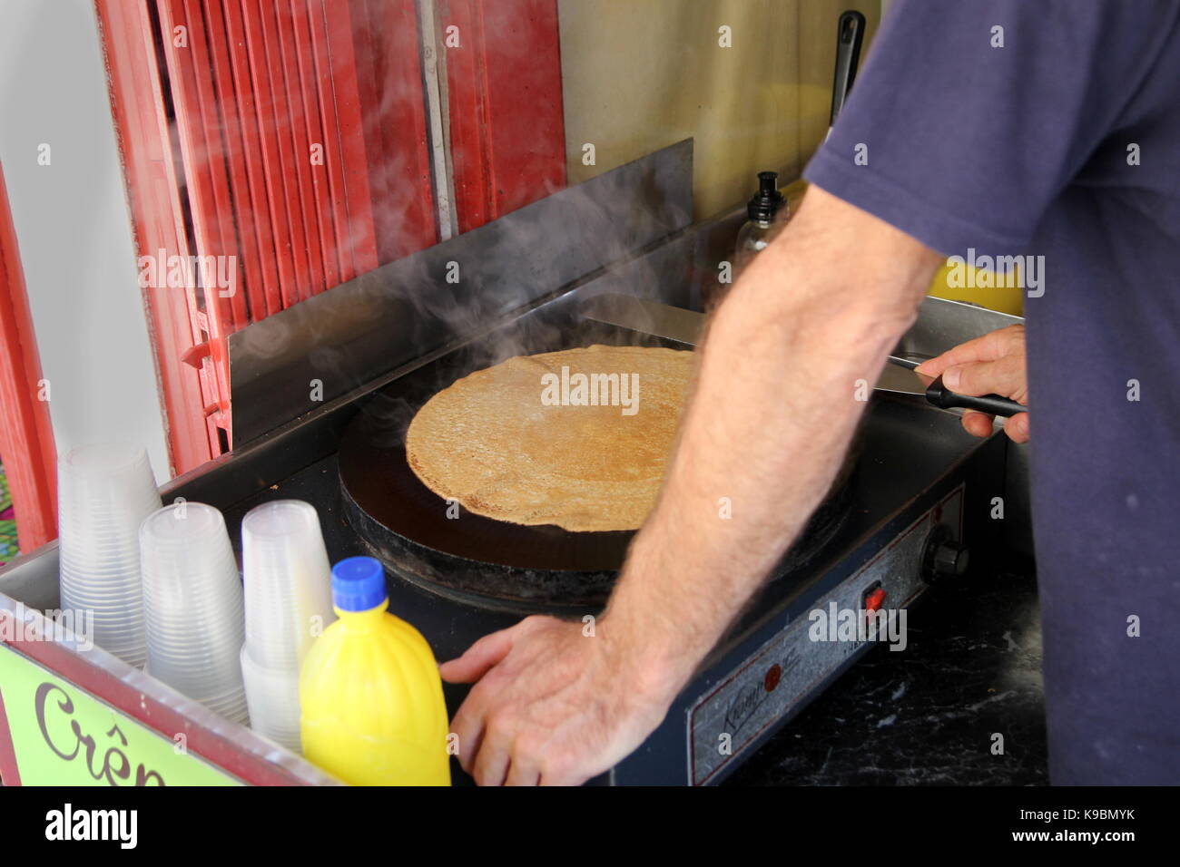 French fry man hi-res stock photography and images - Alamy