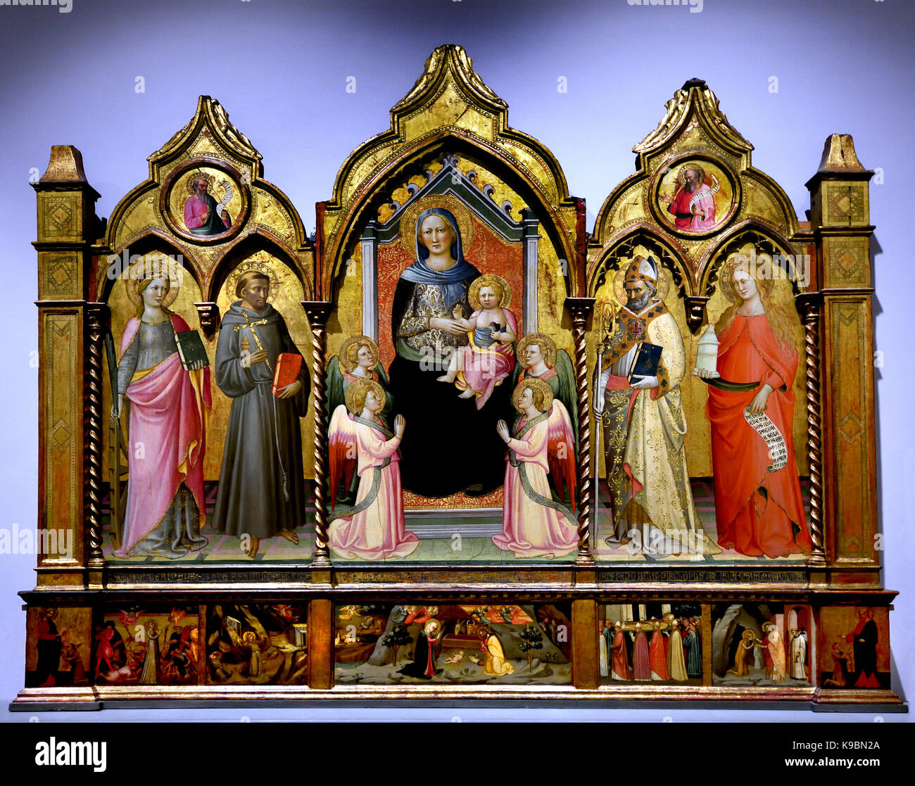 Virgin and Child, Saints, Scenes from the Life of Christ, Scenes from ...