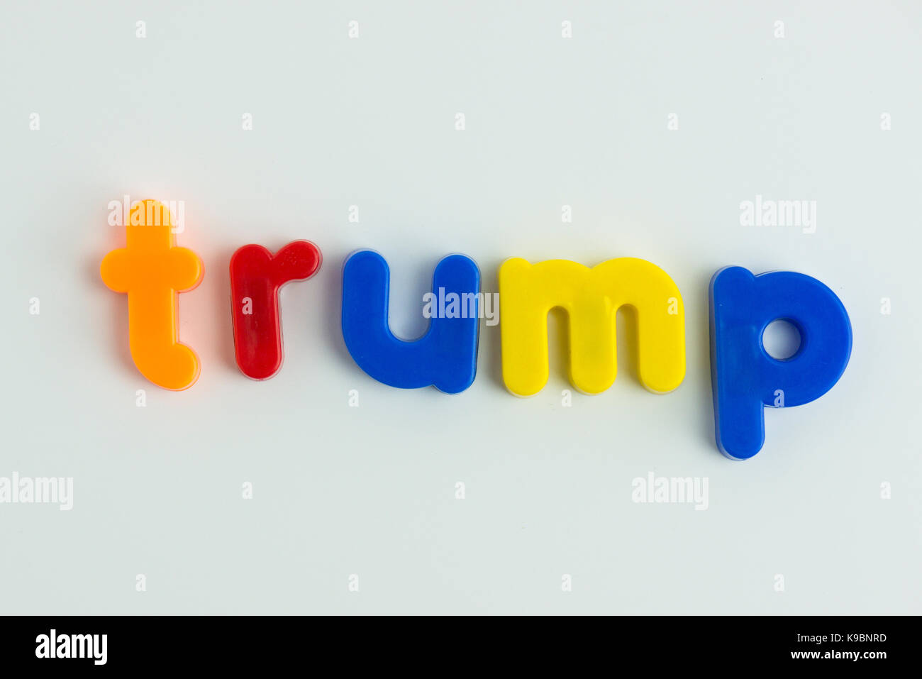 Donald trump letters hi-res stock photography and images - Alamy