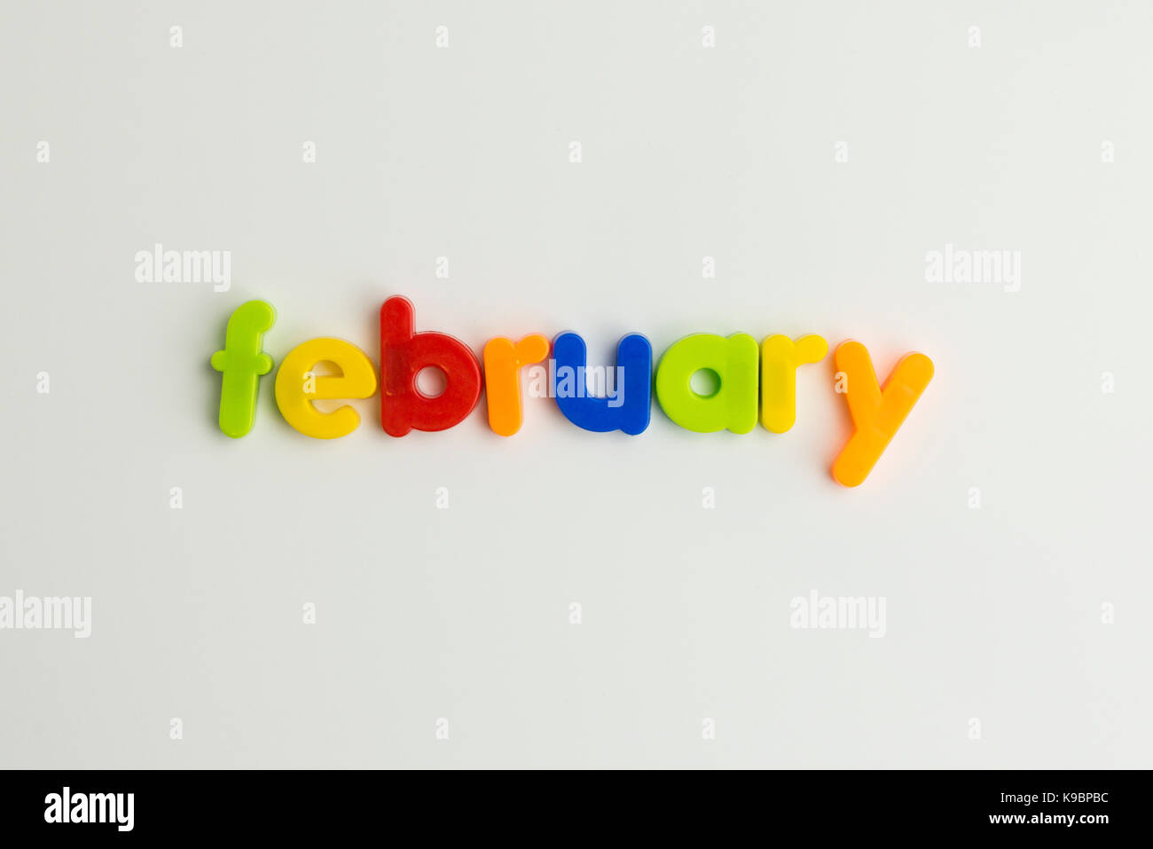 February word hi-res stock photography and images - Alamy