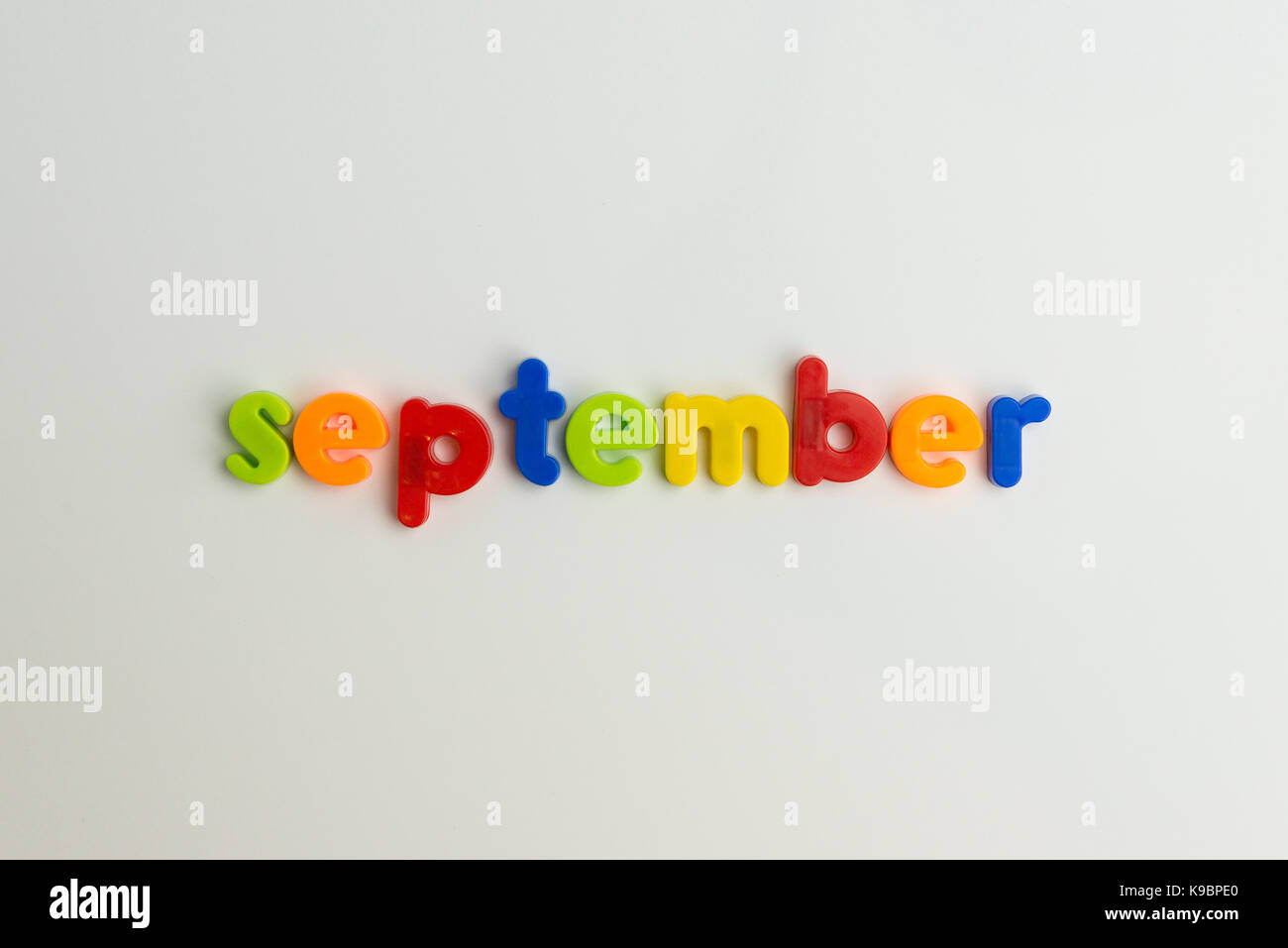 September word hi-res stock photography and images - Alamy