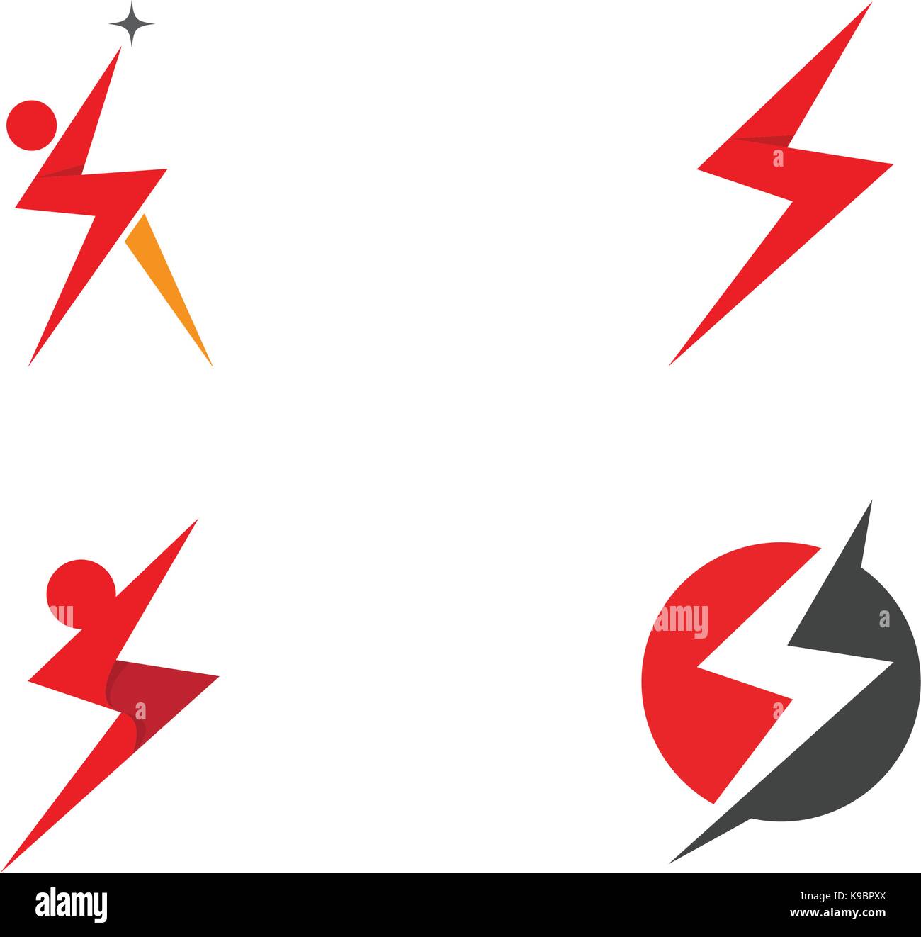 Lightning shield hi-res stock photography and images - Alamy