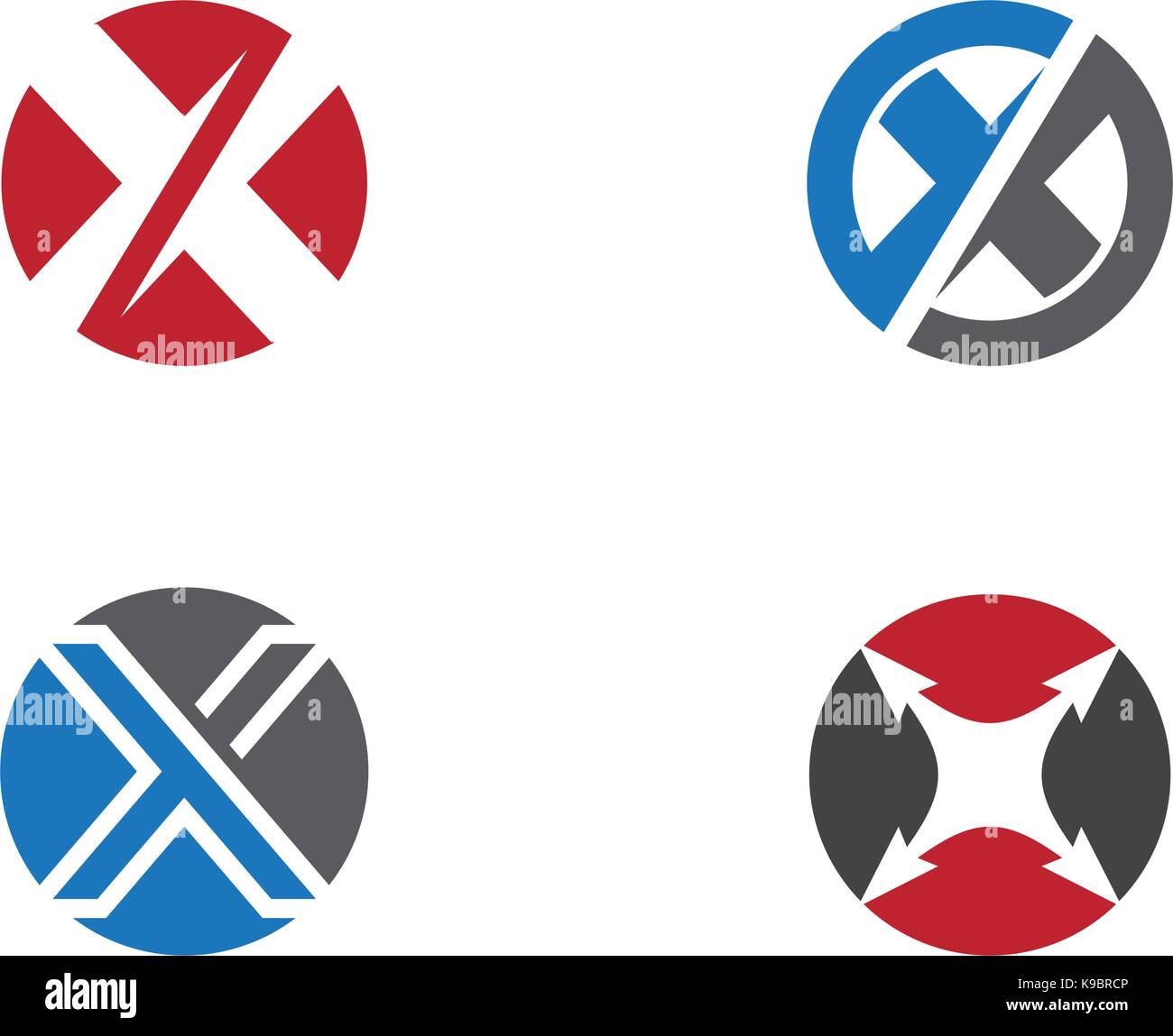X Letter Logo Template vector icon design Stock Vector Image & Art - Alamy