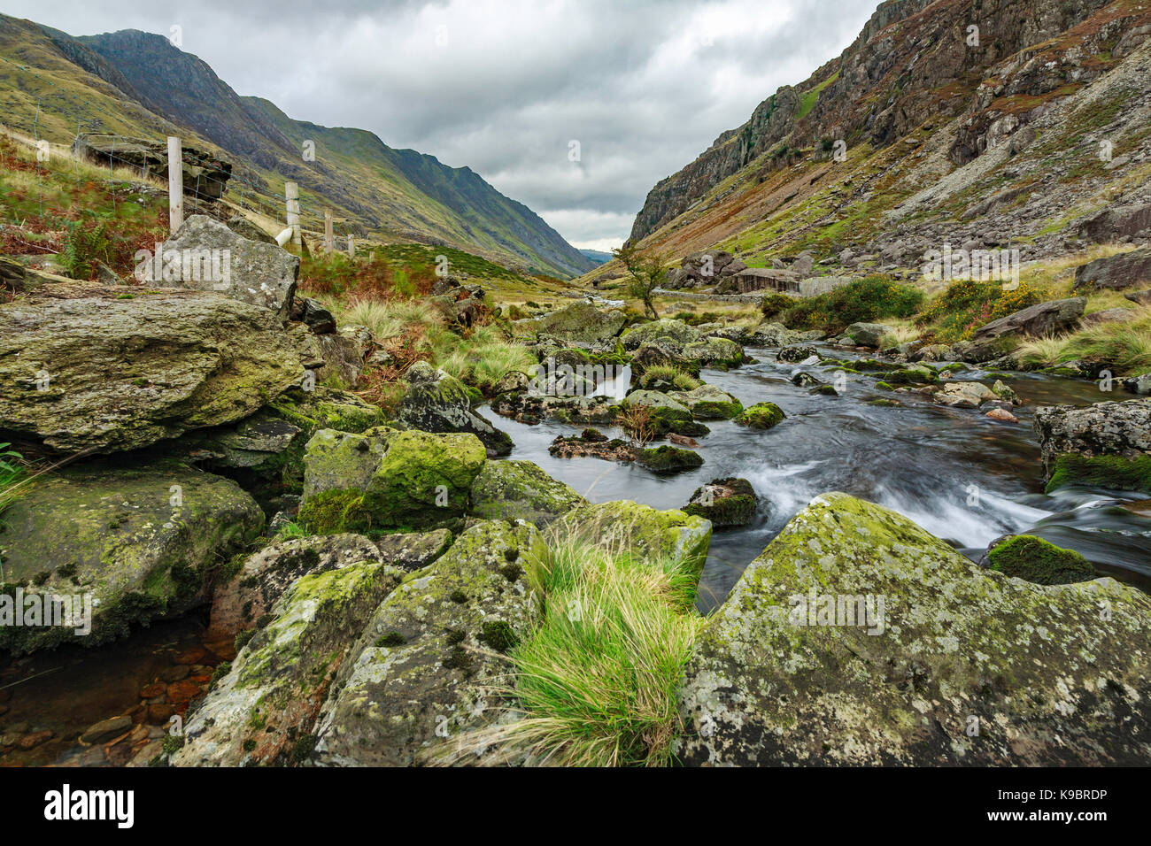 Map of llanberis hi-res stock photography and images - Alamy