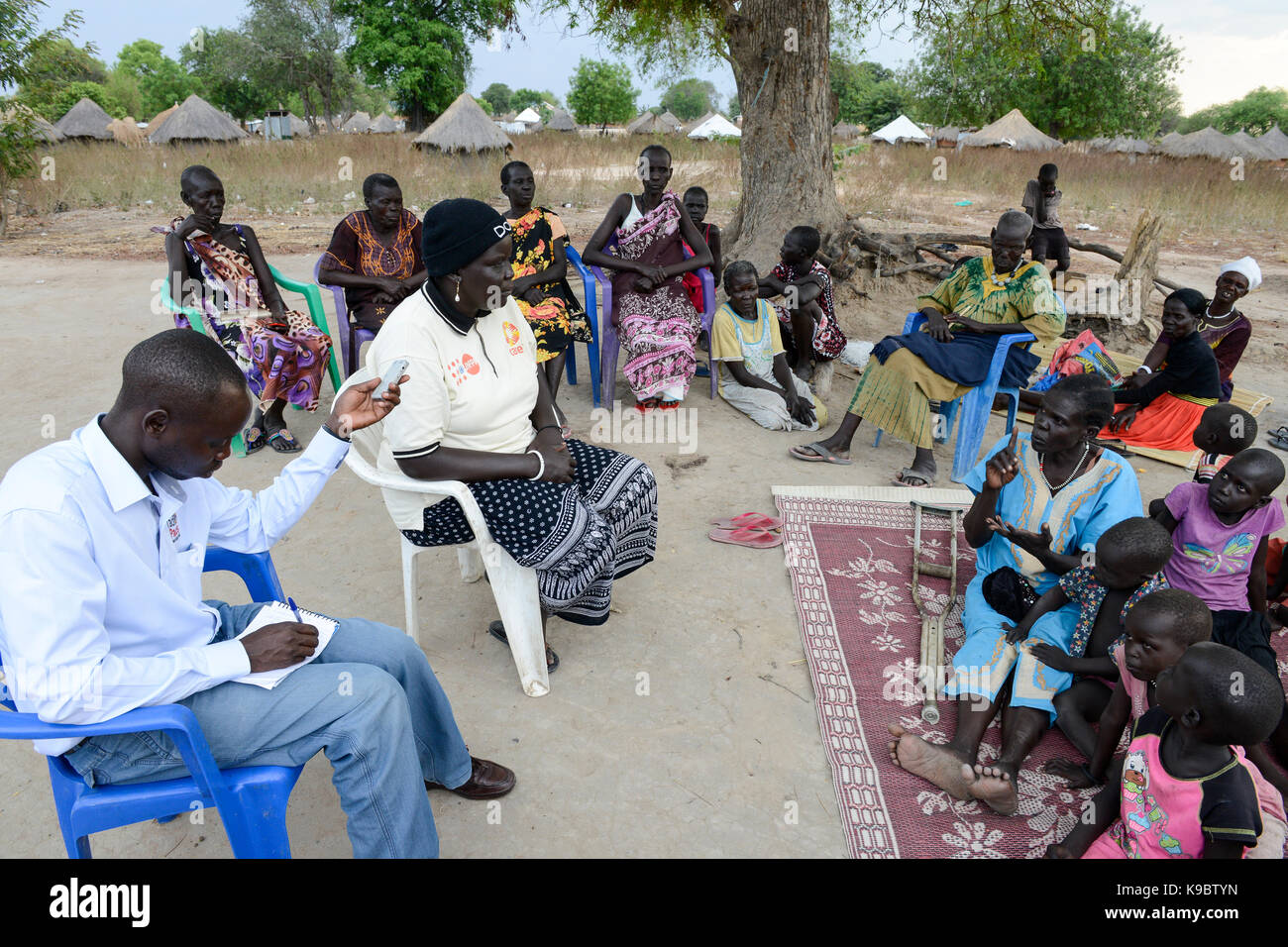 UGANDA, Arua, Rhino Camp Refugee Settlement, south sudanese refugees ...