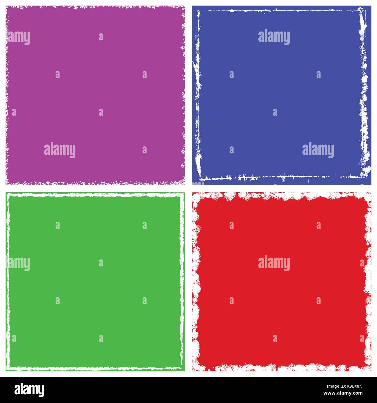 Color Frame Set Stock Vector Image & Art - Alamy