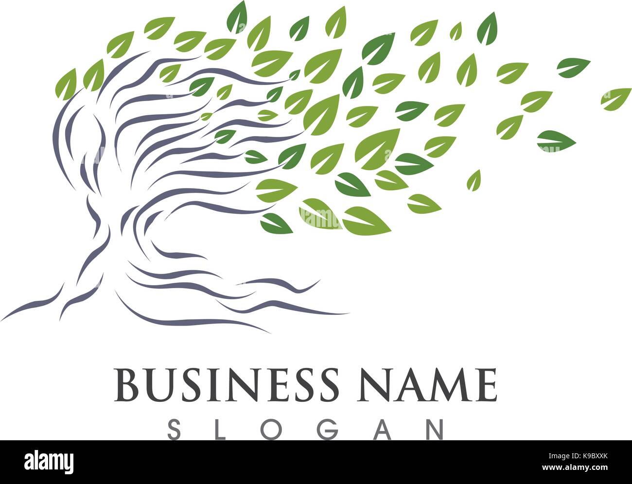 Tree icon logo template vector illustration Stock Vector Image & Art ...