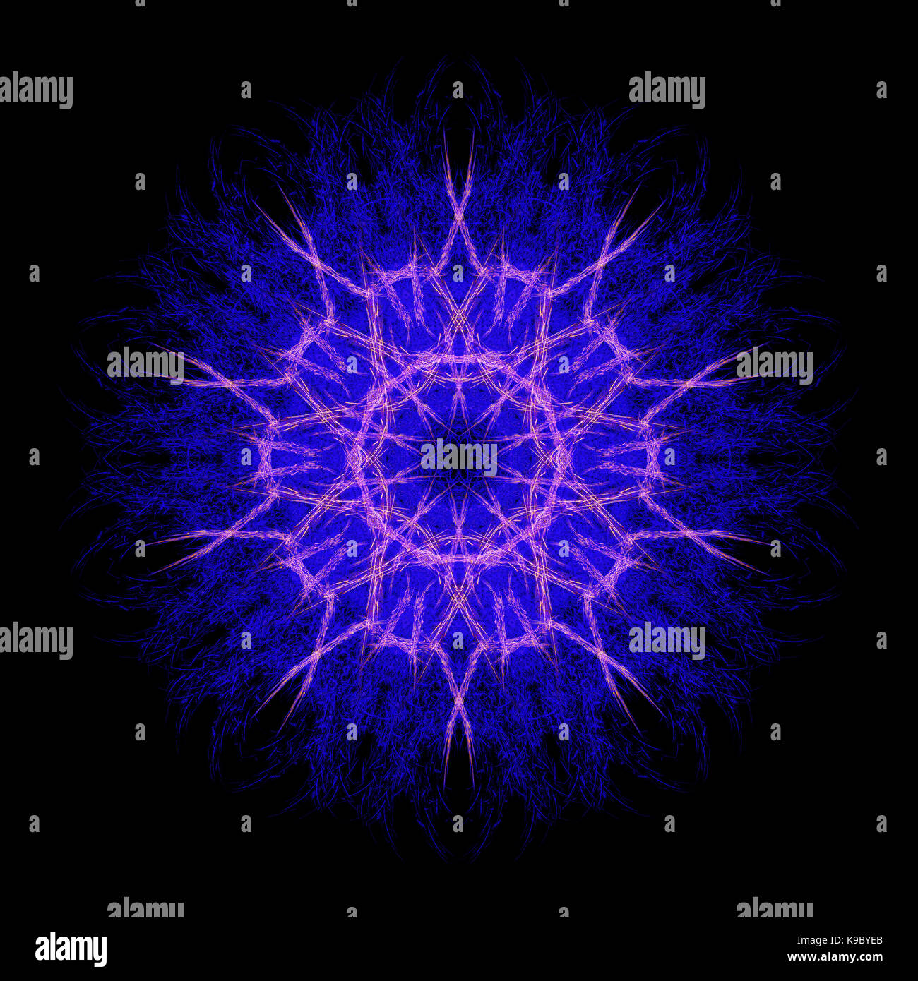 Colorful glowing pattern, abstract art for background Stock Photo - Alamy