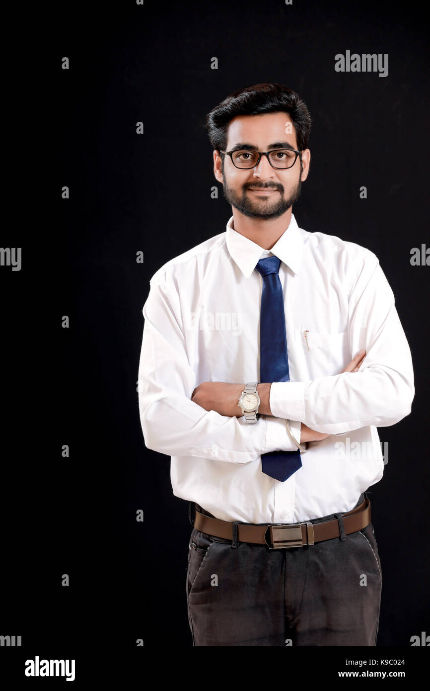 Indian young Man Stock Photo - Alamy