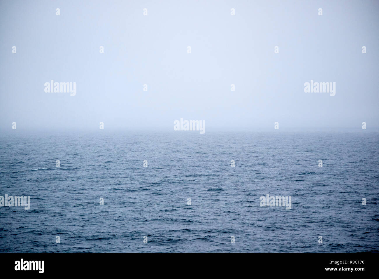 foggy day at sea Stock Photo - Alamy