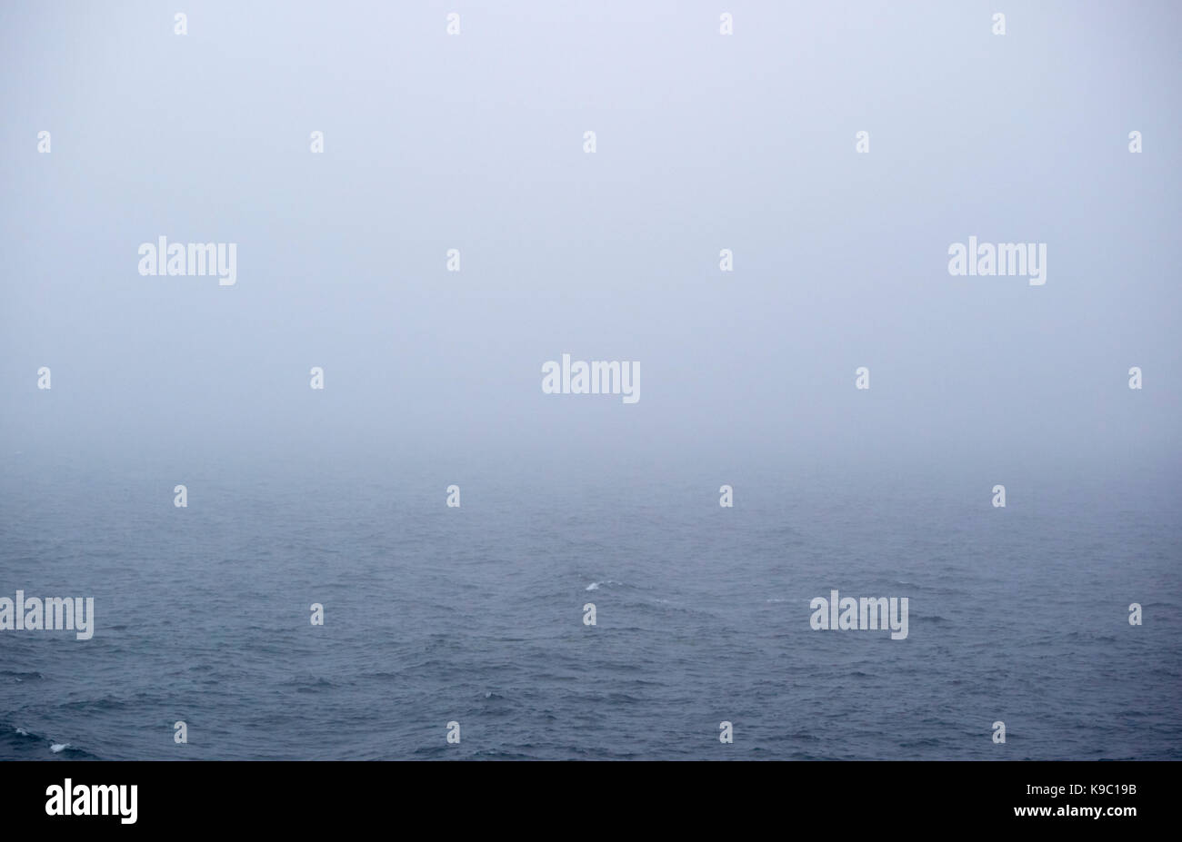 foggy day at sea Stock Photo - Alamy