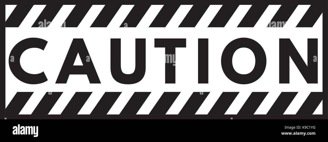 caution warning sign Stock Vector Image & Art - Alamy