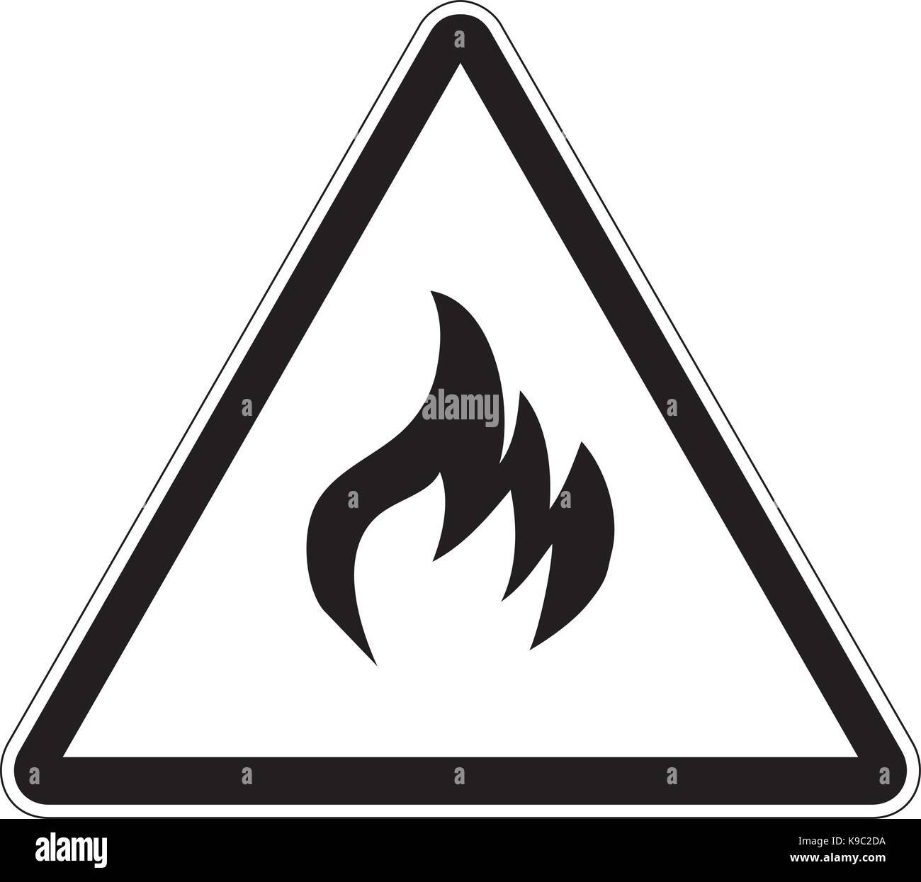 Fire Warning Signs High Resolution Stock Photography and Images - Alamy