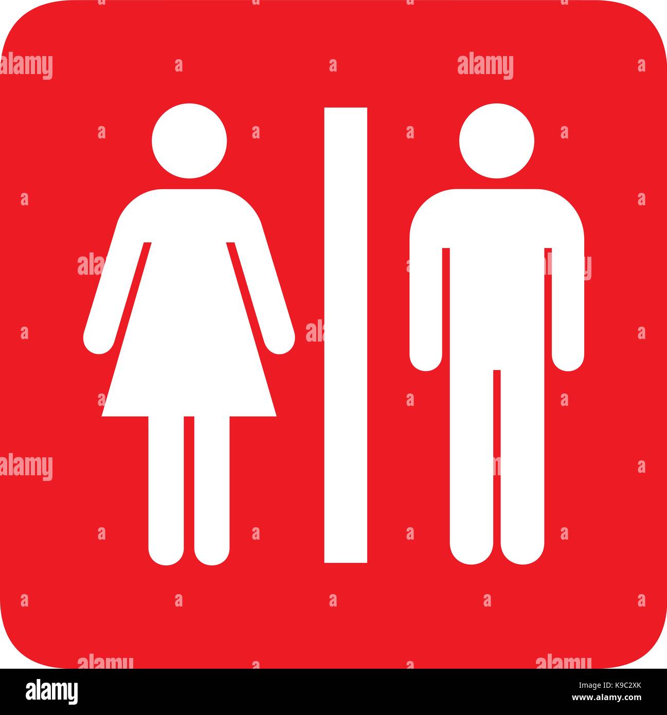 Funny toilet sign Stock Vector Images - Alamy