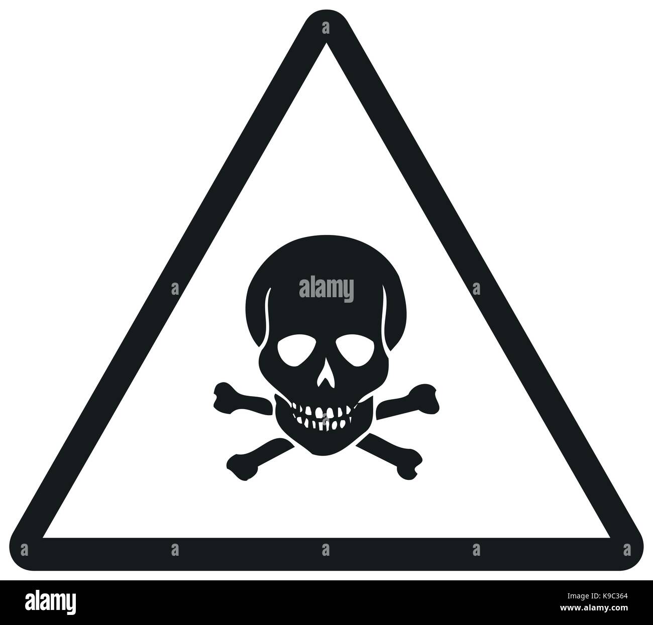 Toxic hazard sign skull hi-res stock photography and images - Alamy