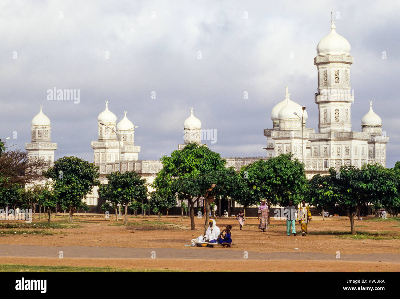 Bouake, Ivory Coast, Cote d'Ivoire. Bouake Central Mosque Stock Photo ...