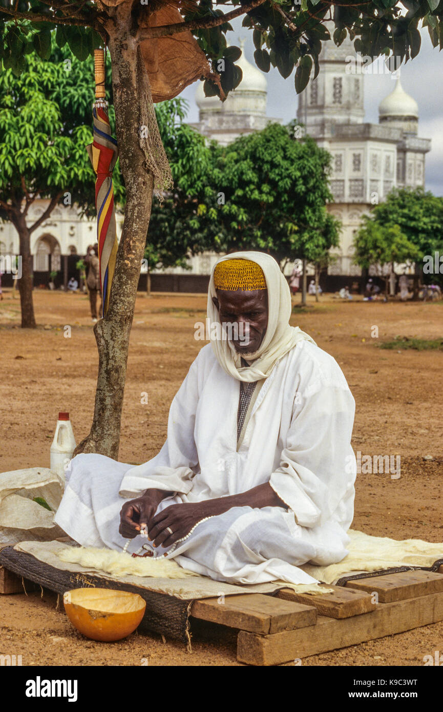 Bouake, Ivory Coast, Cote d'Ivoire. Man Hoping for Alms outside the ...