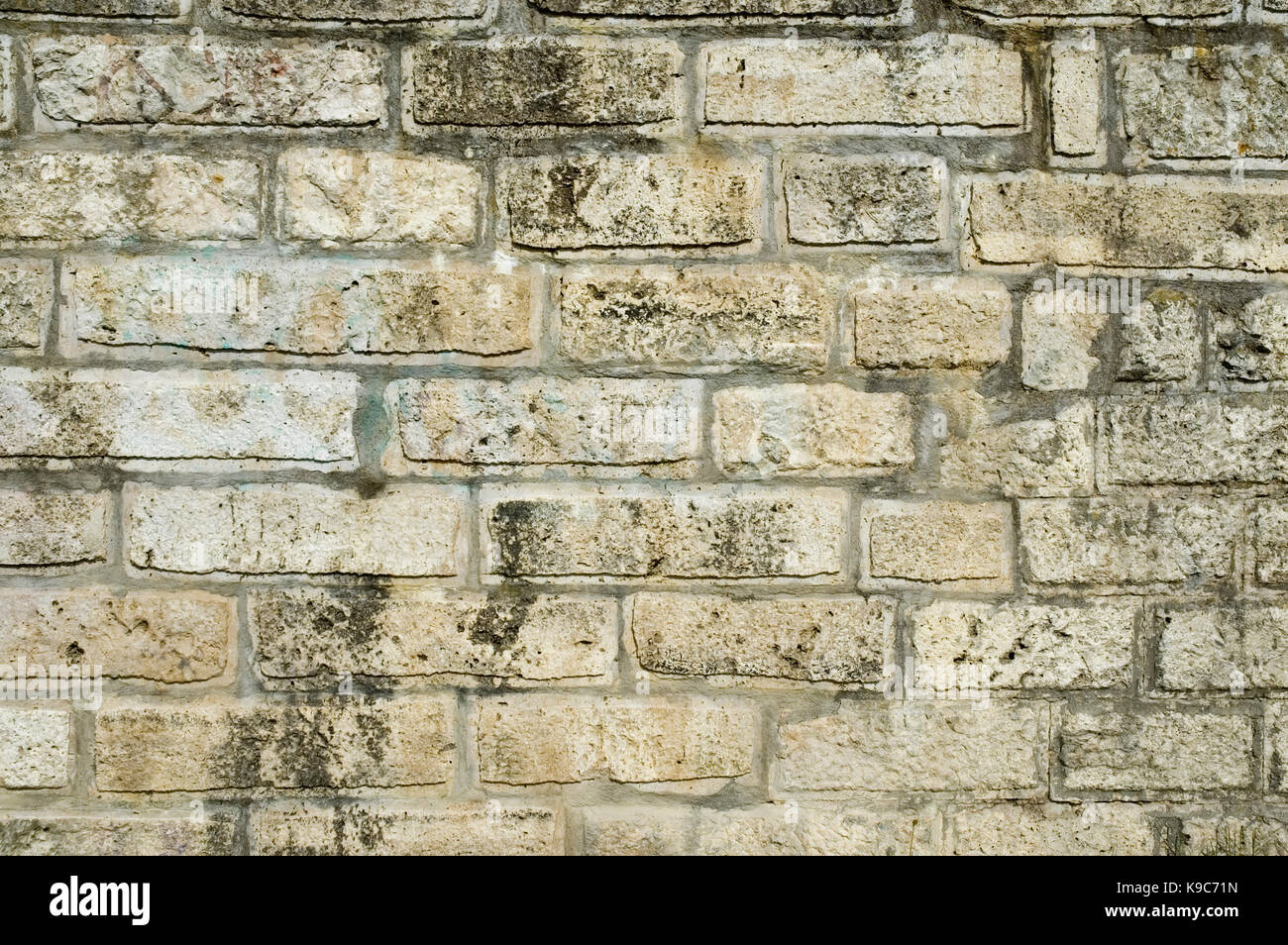 thick limestone wall Stock Photo - Alamy