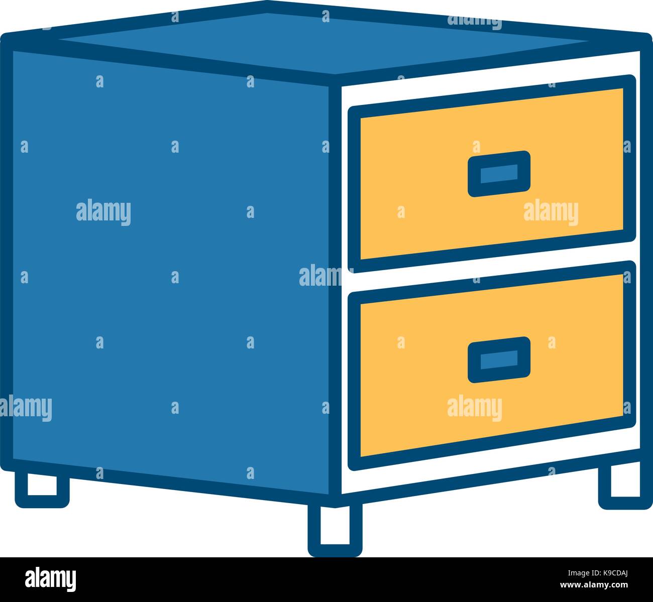 Wooden drawer isolated Stock Vector Image & Art - Alamy