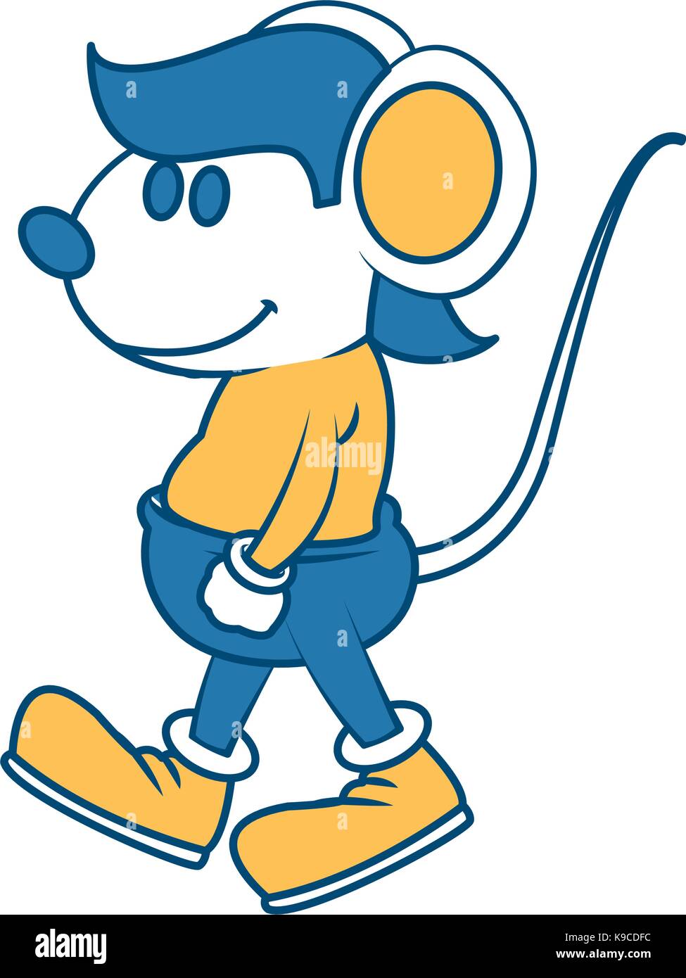 Cute mouse cartoon Stock Vector Image & Art - Alamy