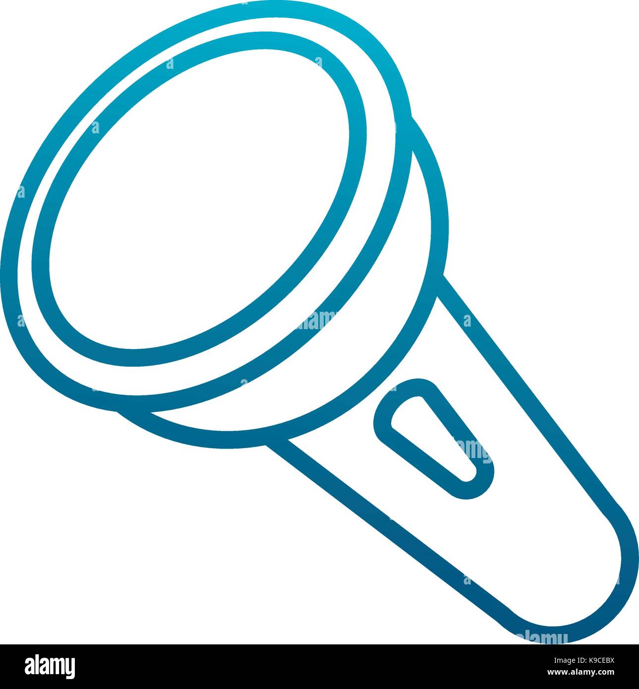Flashlight cartoon isolated Stock Vector Image & Art - Alamy