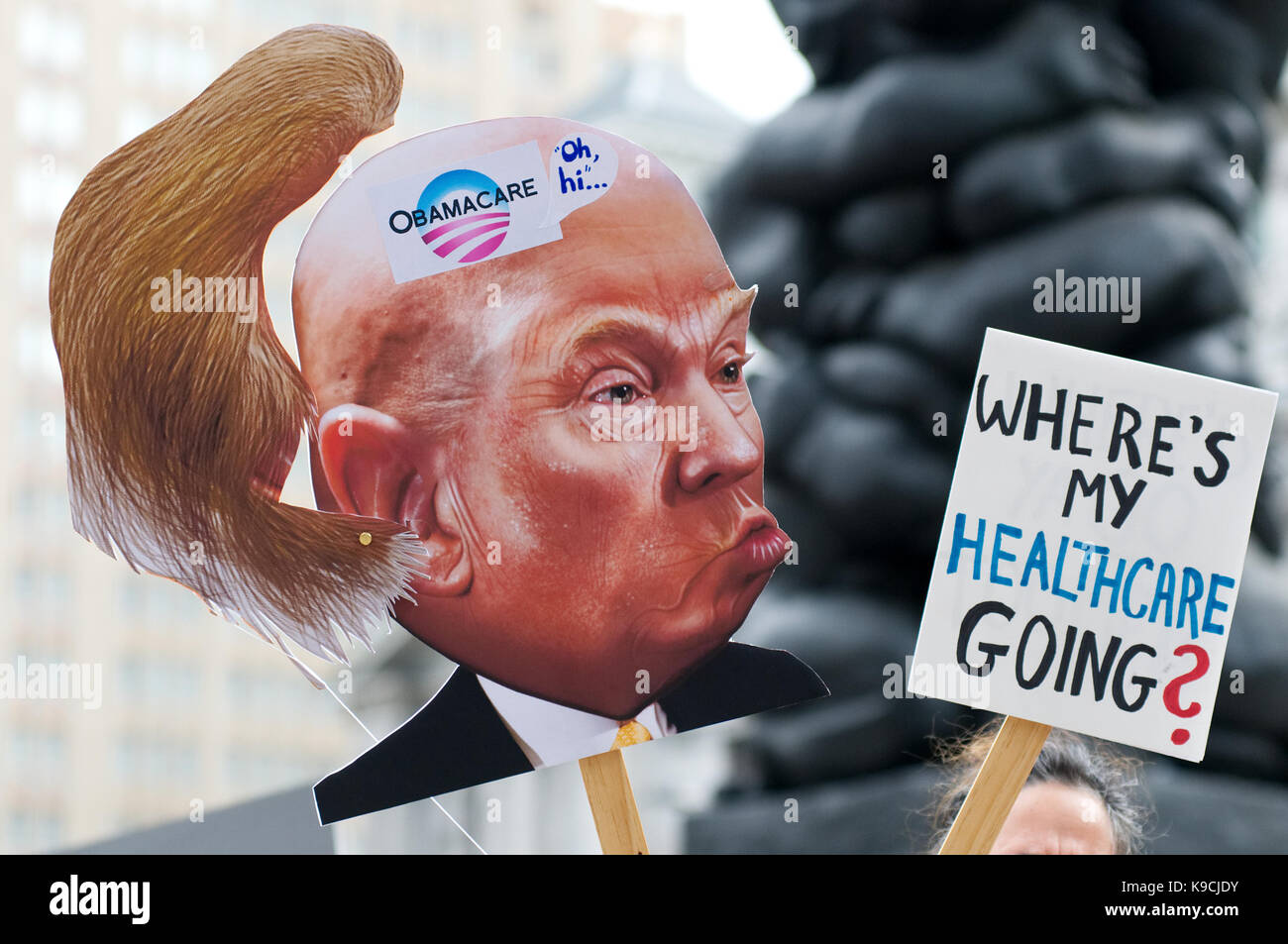 Medicare protest hi-res stock photography and images - Alamy