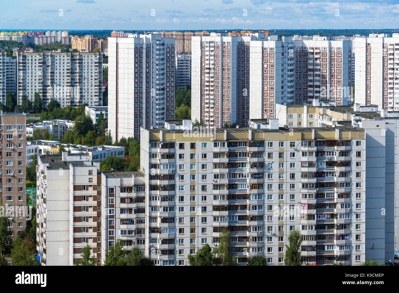 Moscow urban area hi-res stock photography and images - Alamy