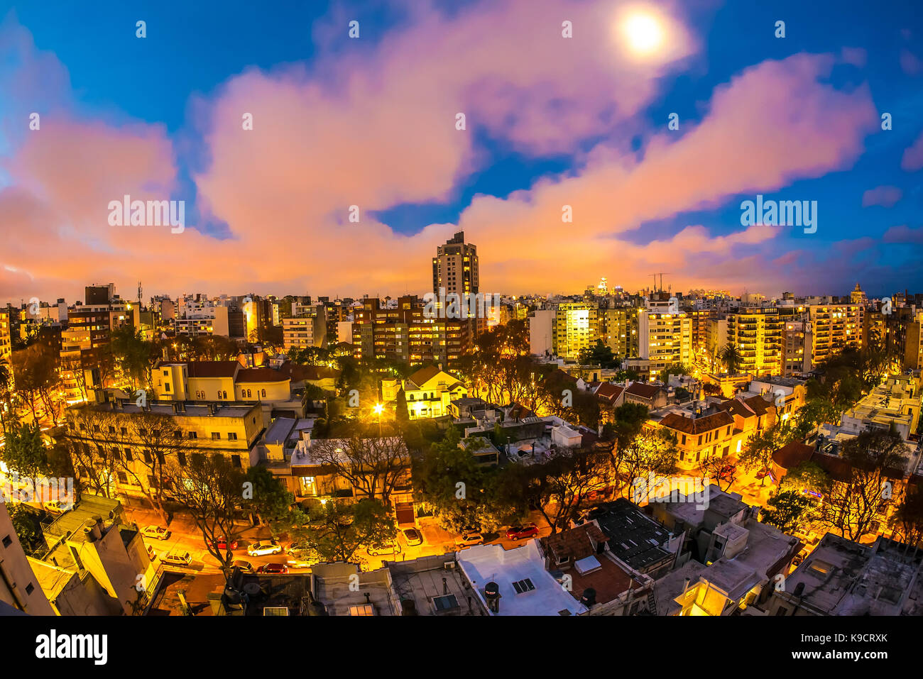 Montevideo uruguay night view hi-res stock photography and images - Alamy