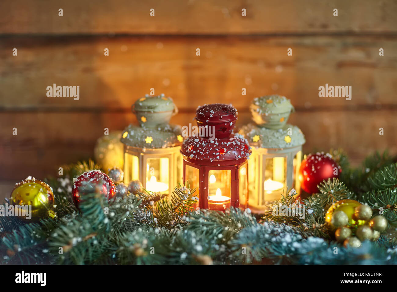 Lantern holiday baubles on hi-res stock photography and images - Alamy