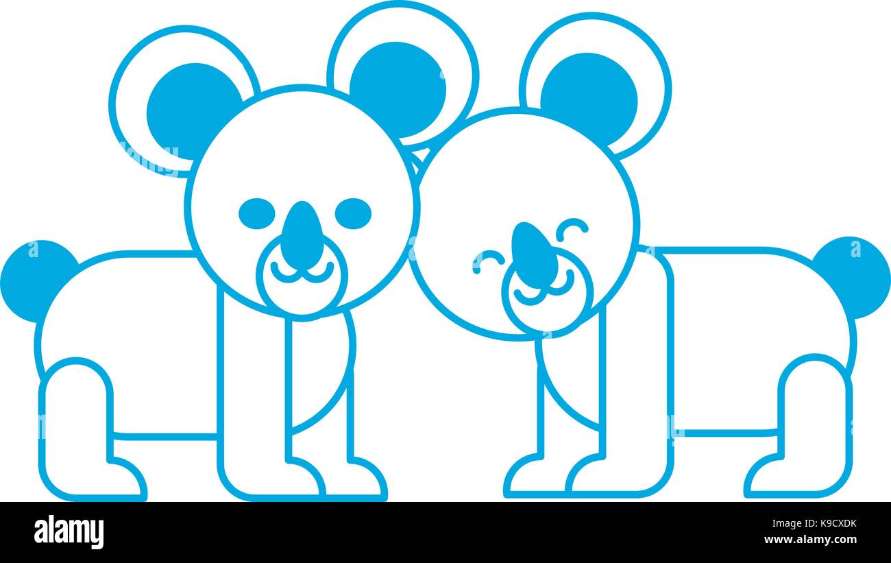 cute koala icon Stock Vector Image & Art - Alamy