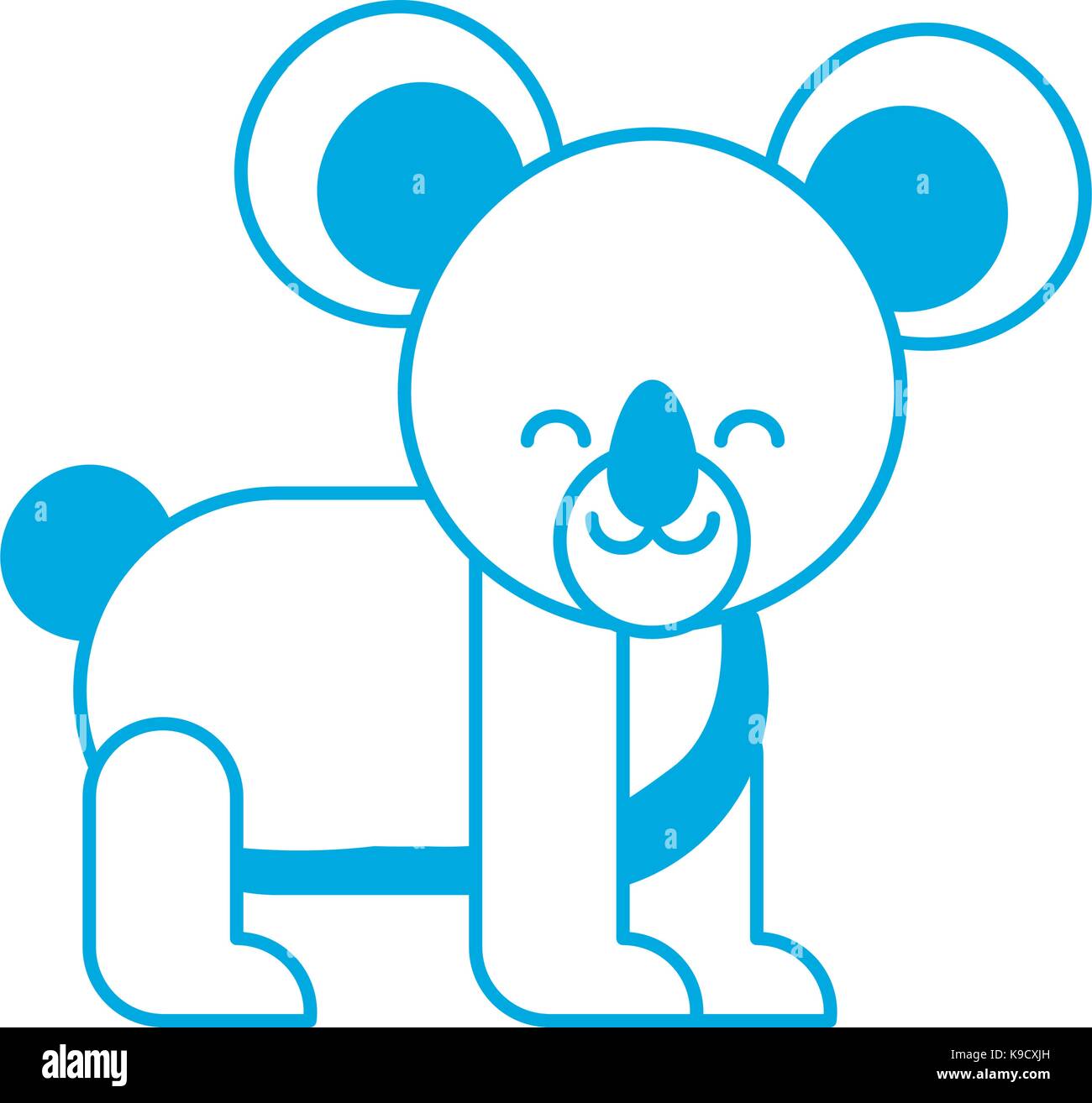 cute koala icon Stock Vector Image & Art - Alamy