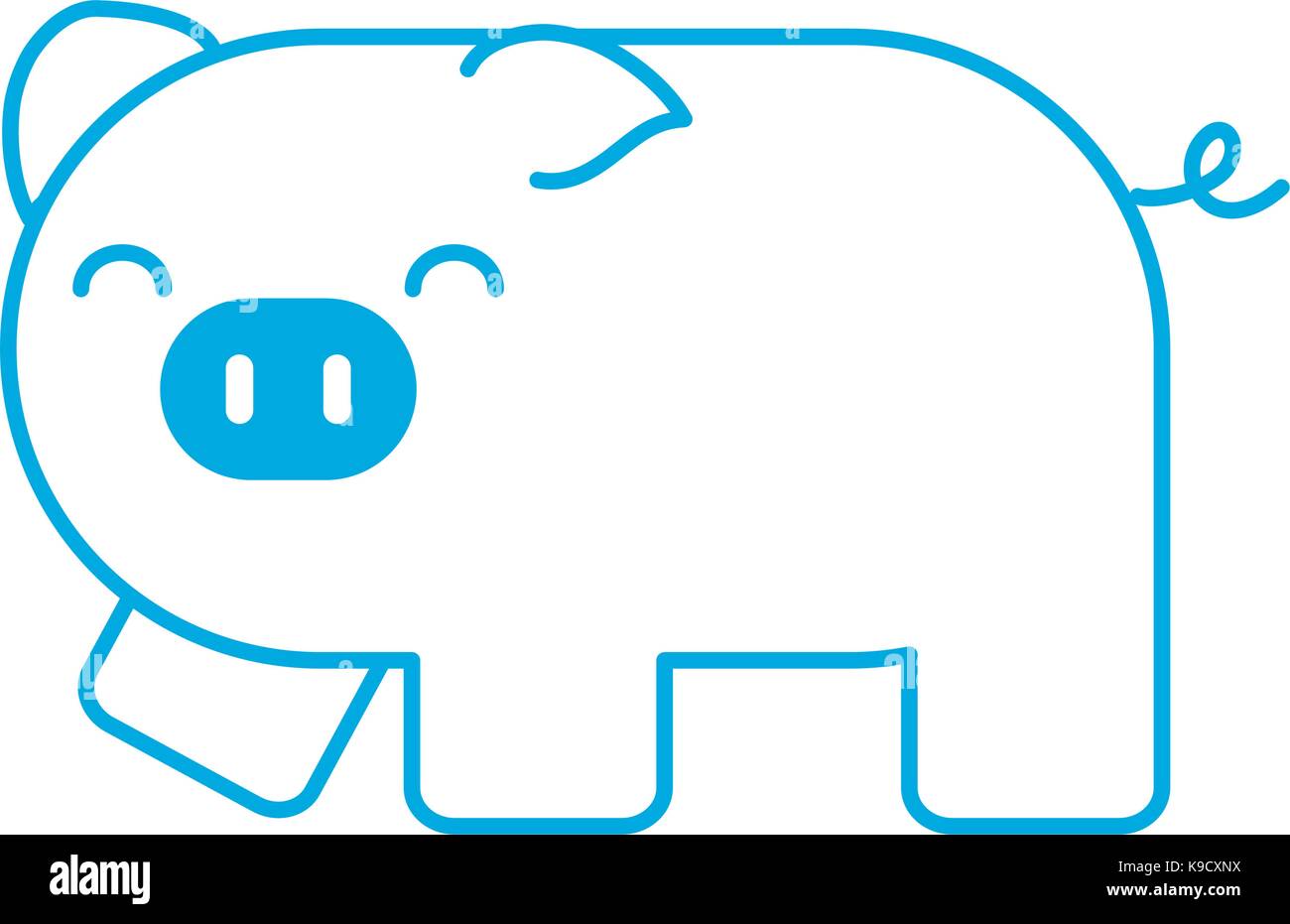 cute pig icon Stock Vector Image & Art - Alamy