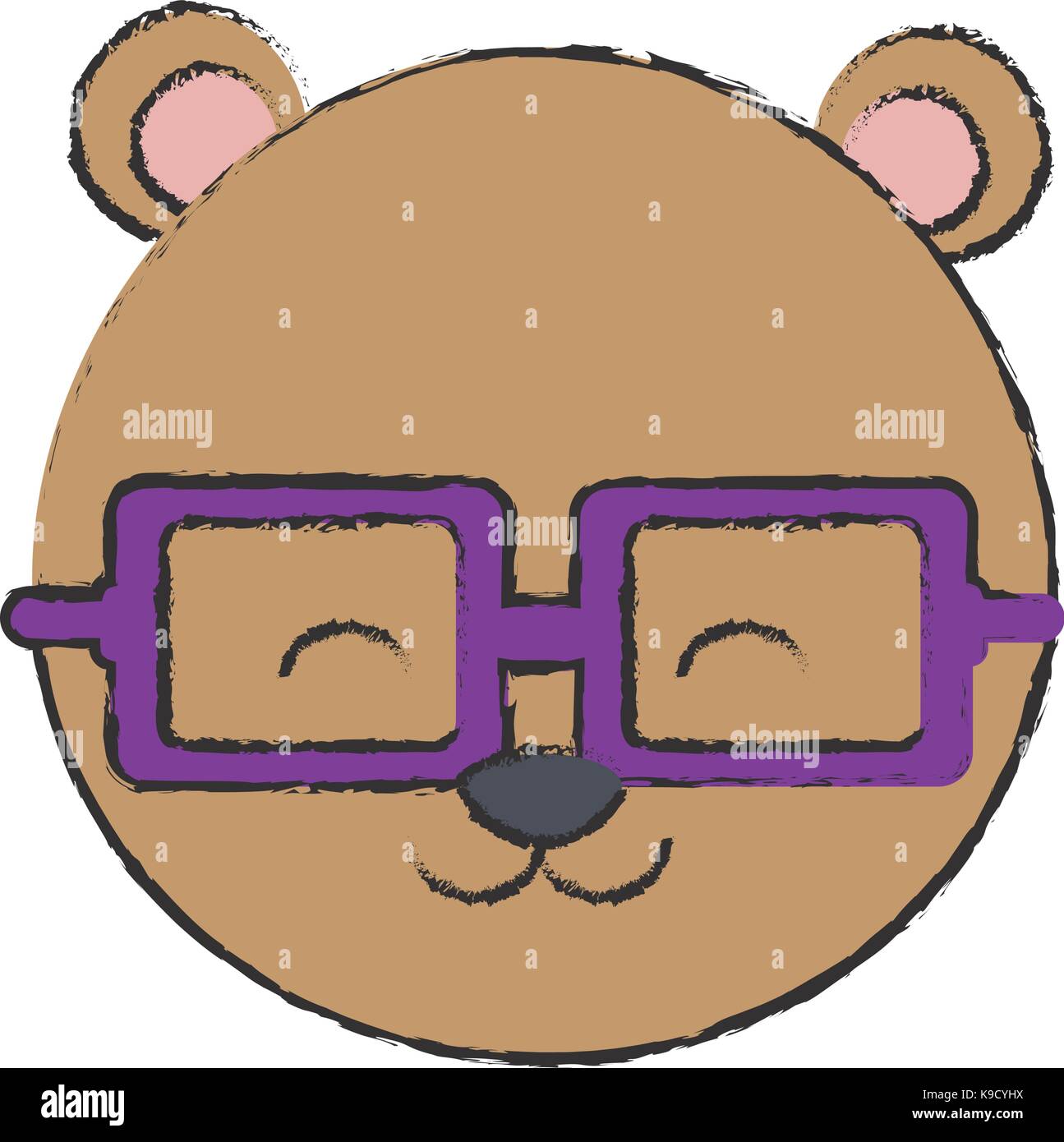 cute bear icon Stock Vector Image & Art - Alamy