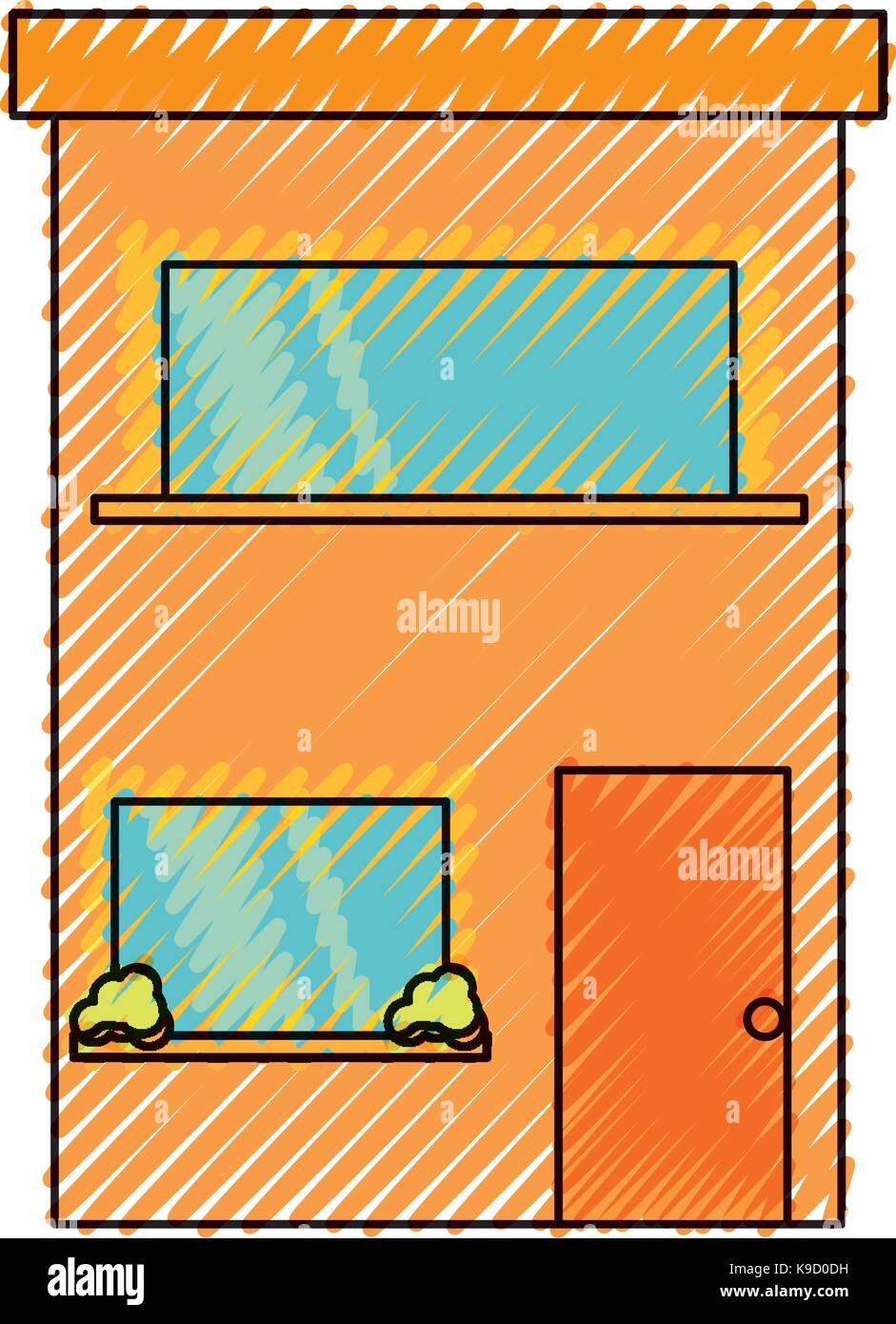 house vector illustration Stock Vector Image & Art - Alamy