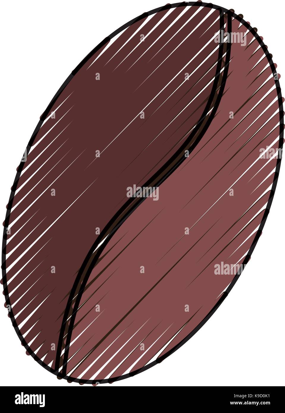 coffee grain vector illustration Stock Vector Image & Art - Alamy