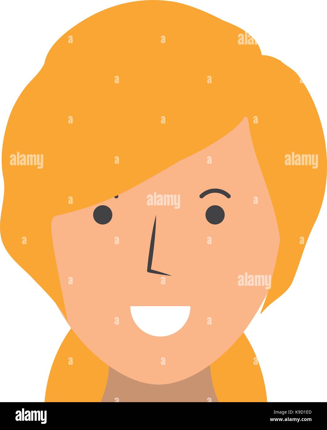 woman face icon Stock Vector Image & Art - Alamy