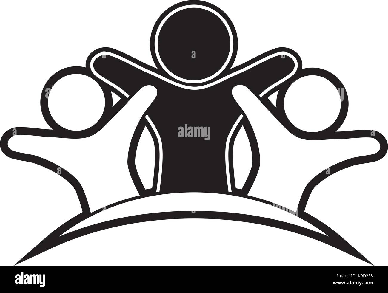 human abstract figure design Stock Vector Image & Art - Alamy