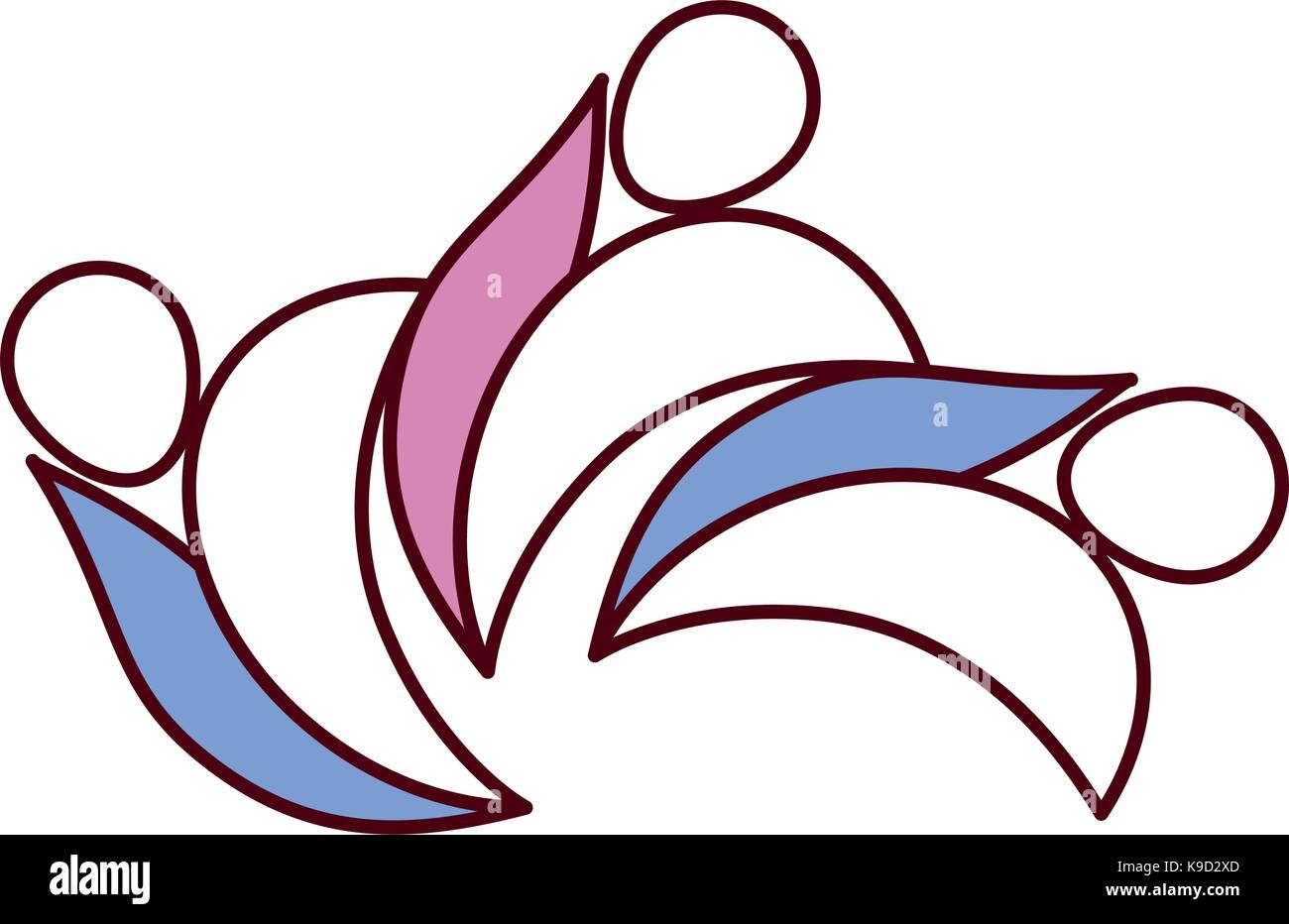 human abstract figure design Stock Vector Image & Art - Alamy