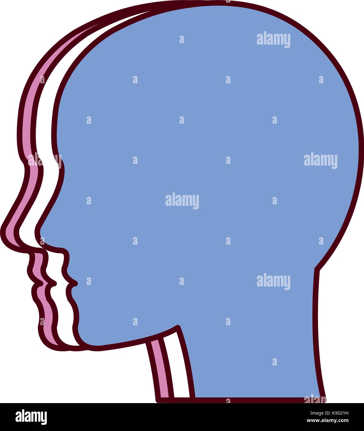 human head icon Stock Vector Image & Art - Alamy