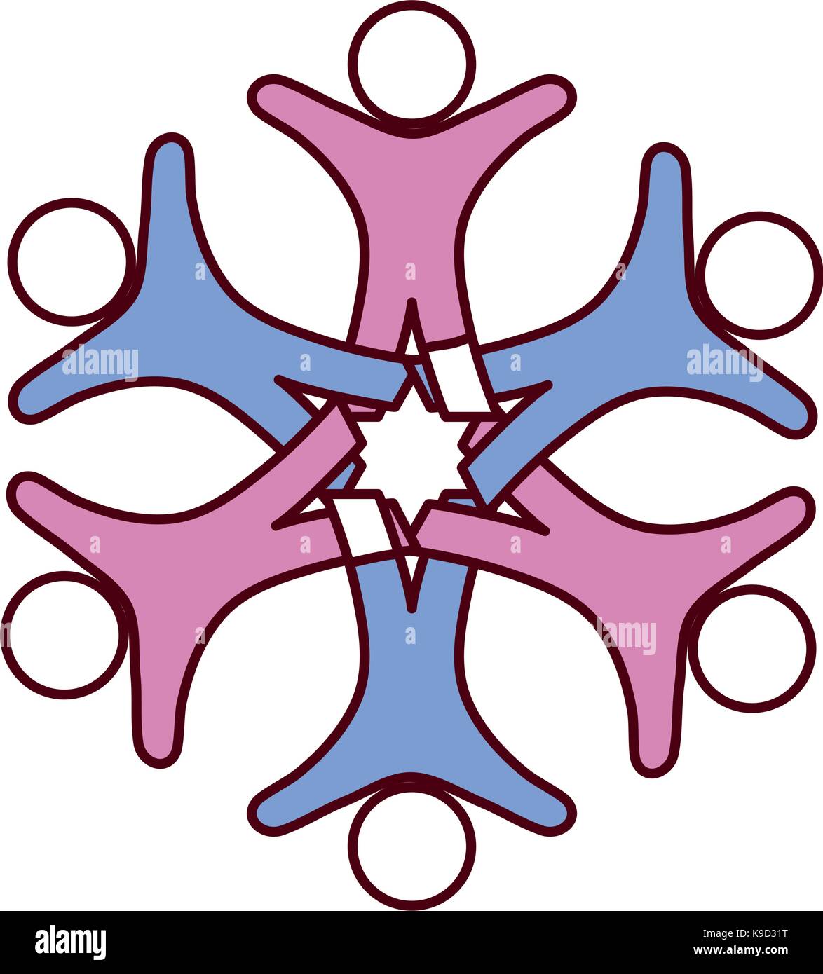 human abstract figure design Stock Vector Image & Art - Alamy